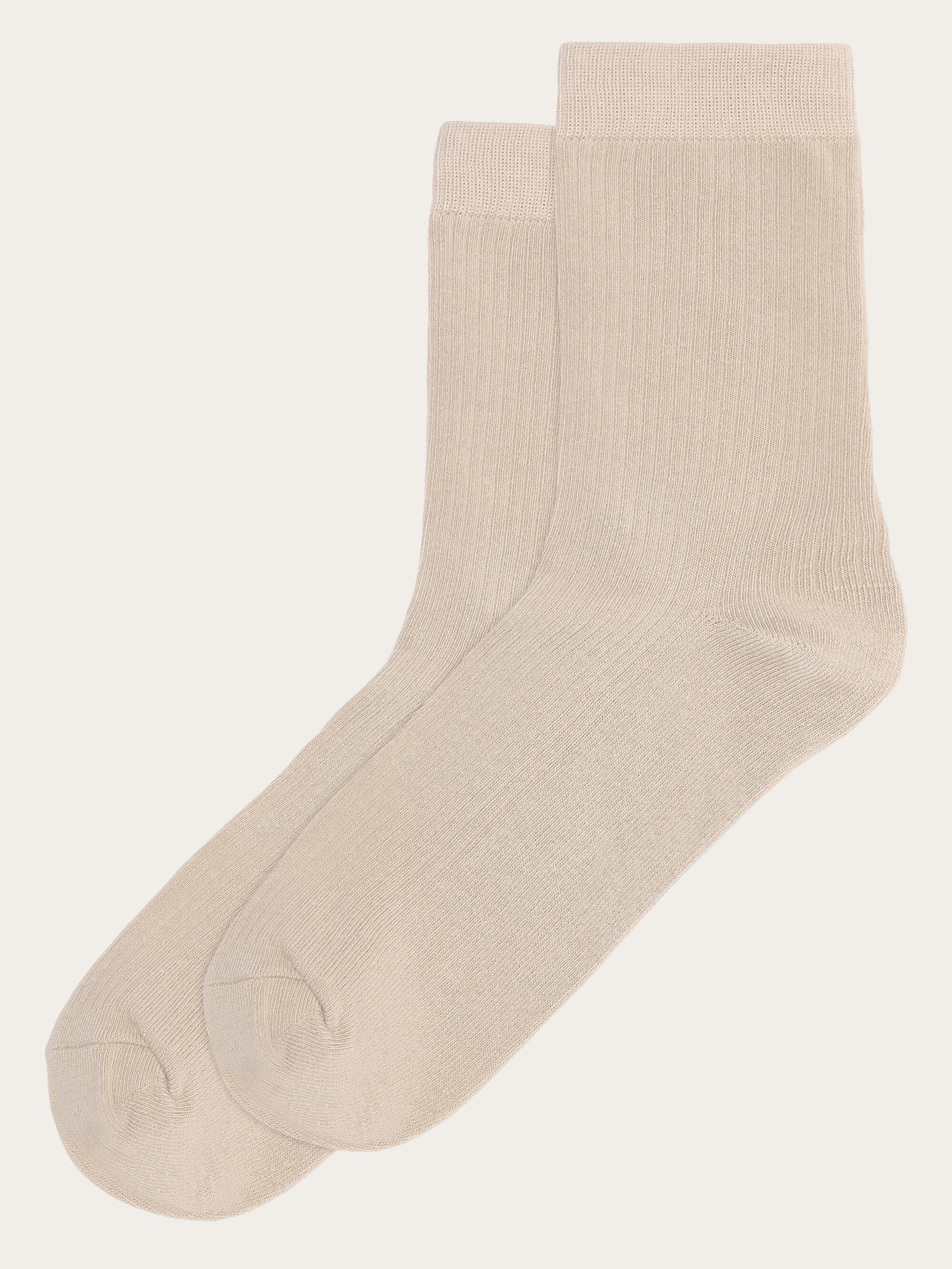 1-pack classic sock - GOTS/Vegan - Light feather gray – KnowledgeCotton ...