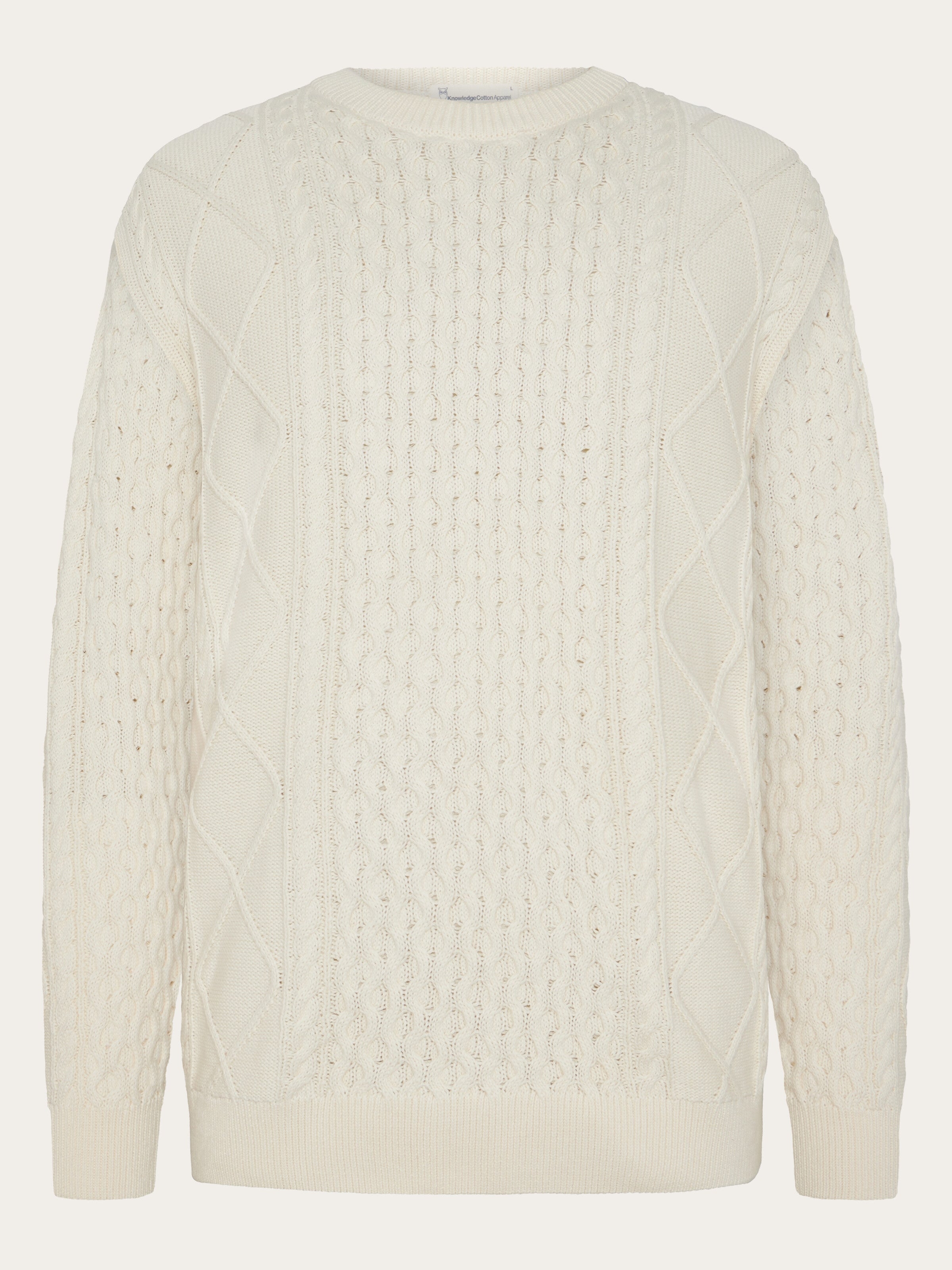 Organic Cotton Cable Knit - Regenerative Organic Certified™ - GOTS/Veg