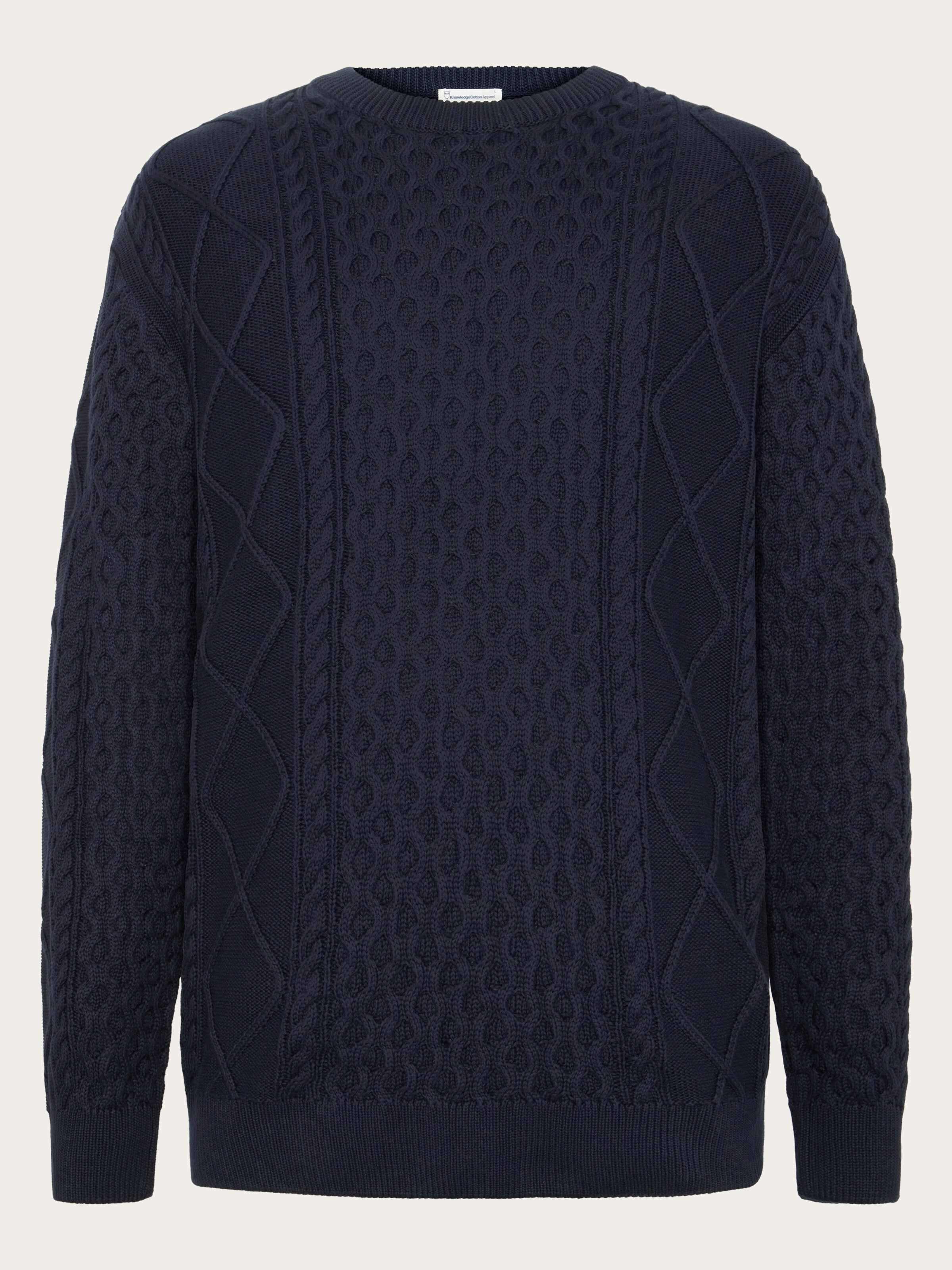 Organic Cotton Cable Knit - Regenerative Organic Certified™ - GOTS/Veg