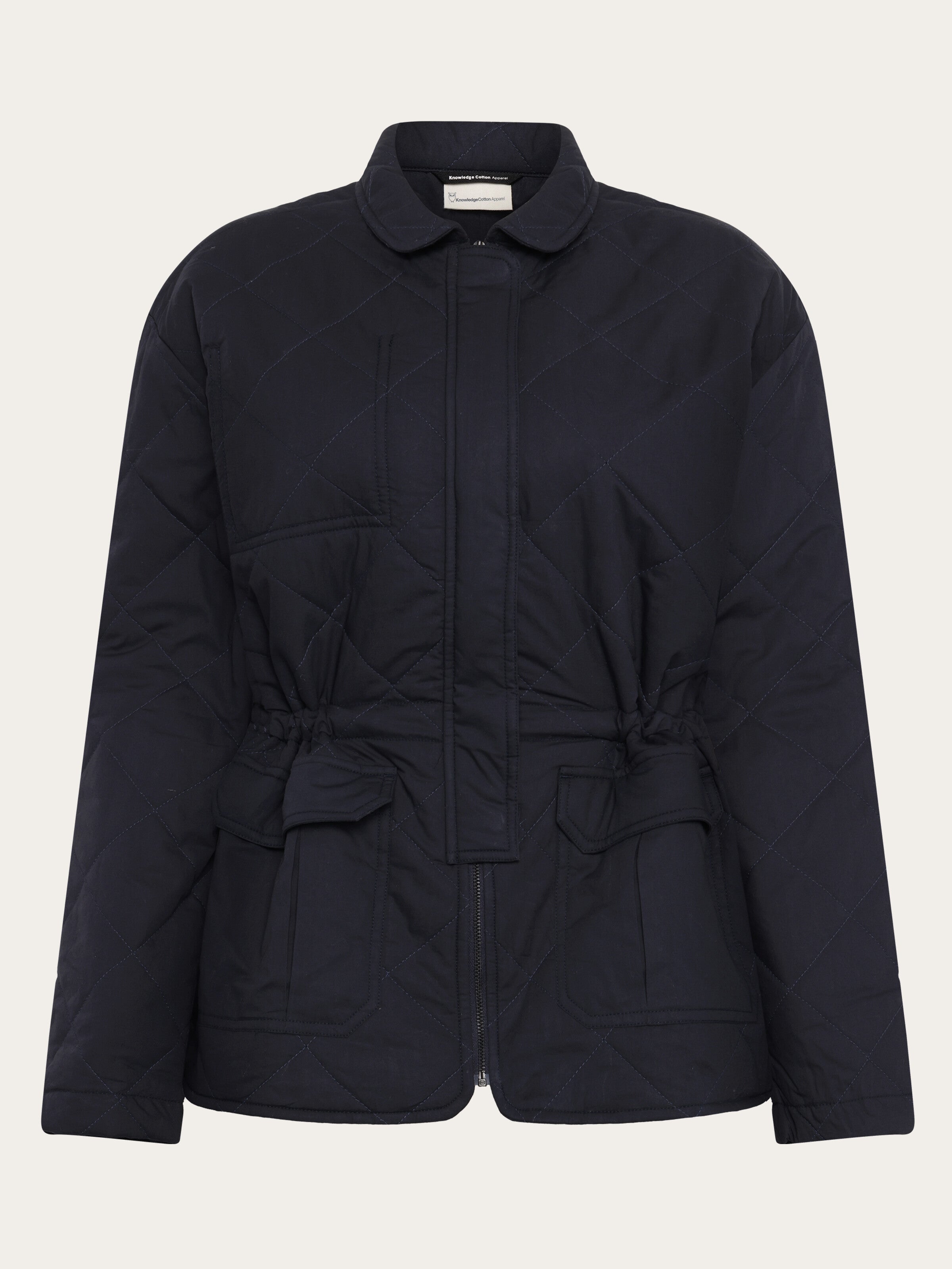 Organic Cotton Padded Overshirt OCS - Night Sky