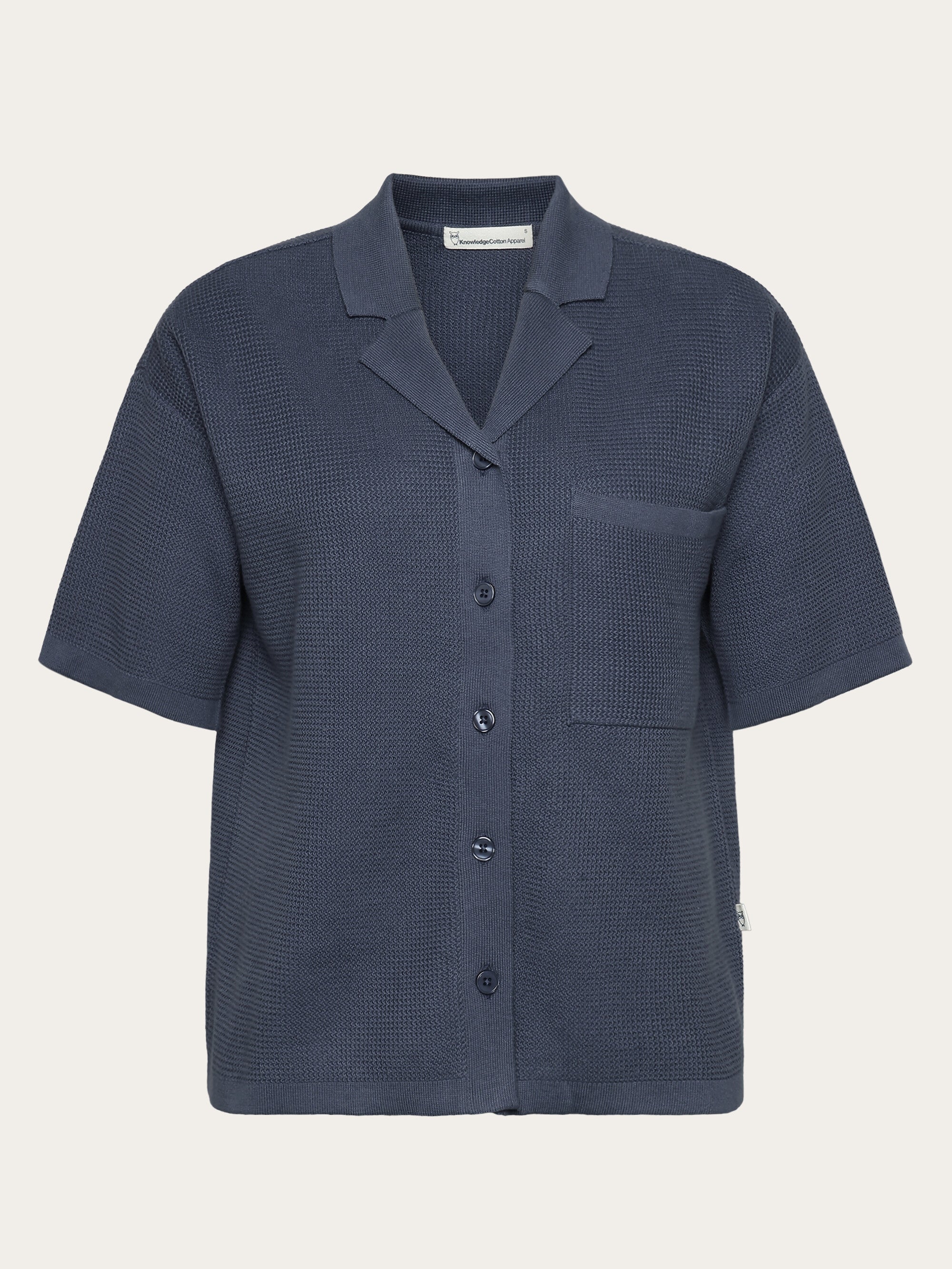 Racking stitch short sleeved shirt - Regenerative Organic Certified ...