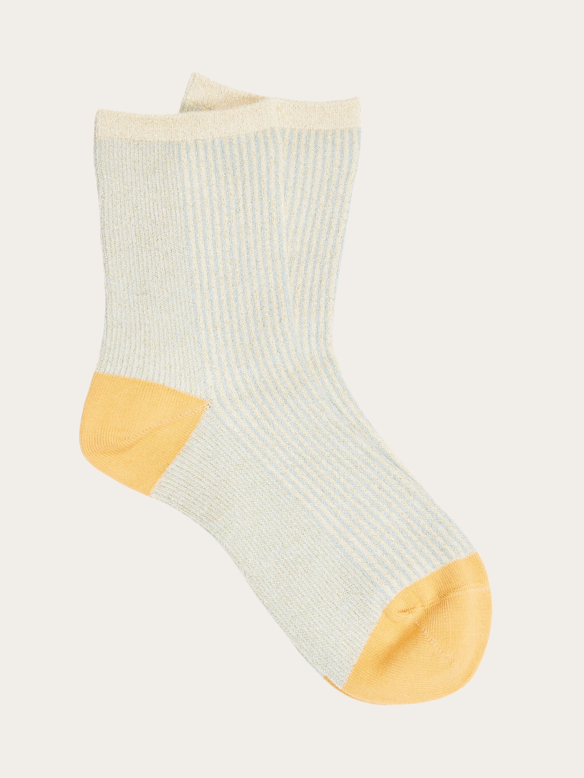 Buy Single pack Colorblock rib socks - Chambray Blue - from ...